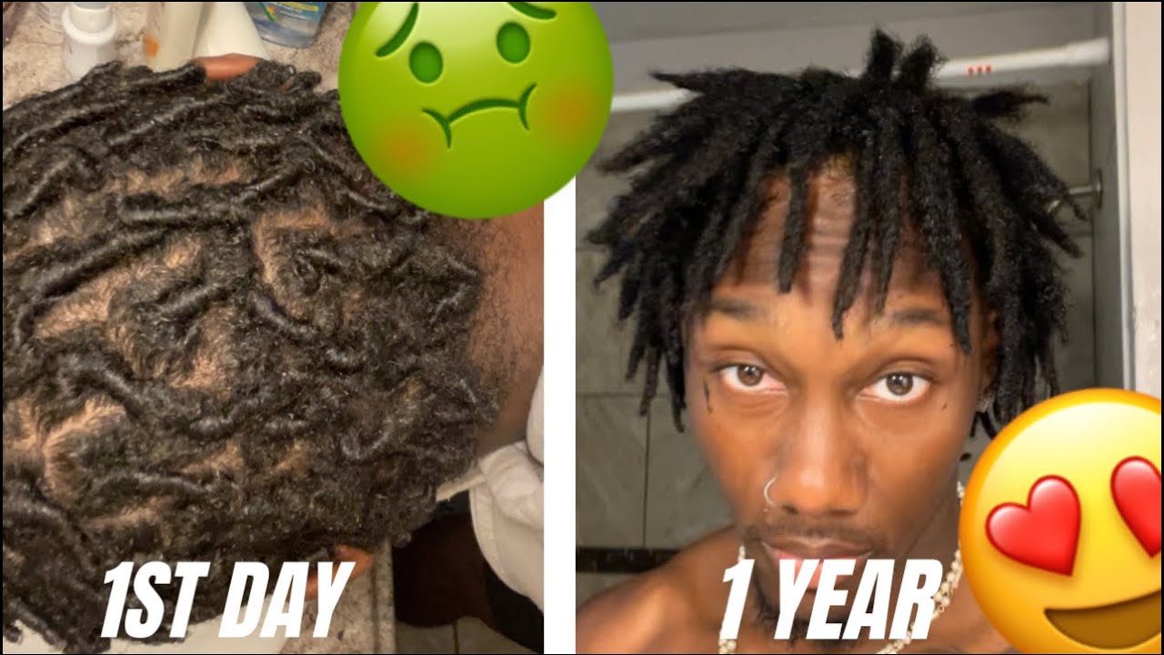 My Dreadlock Journey | 1 Year Transformation *CRAZY Growth* - YouTube