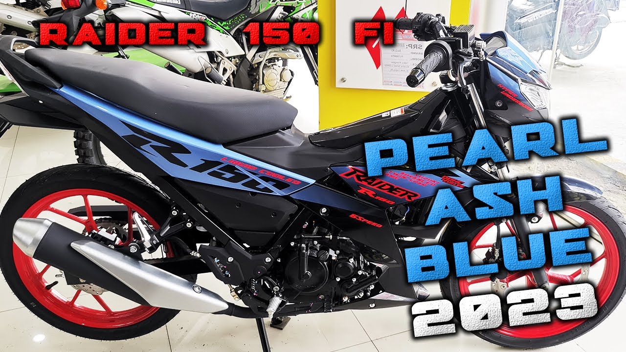Raider 150 FI 2023 | Pearl Ash Blue - YouTube