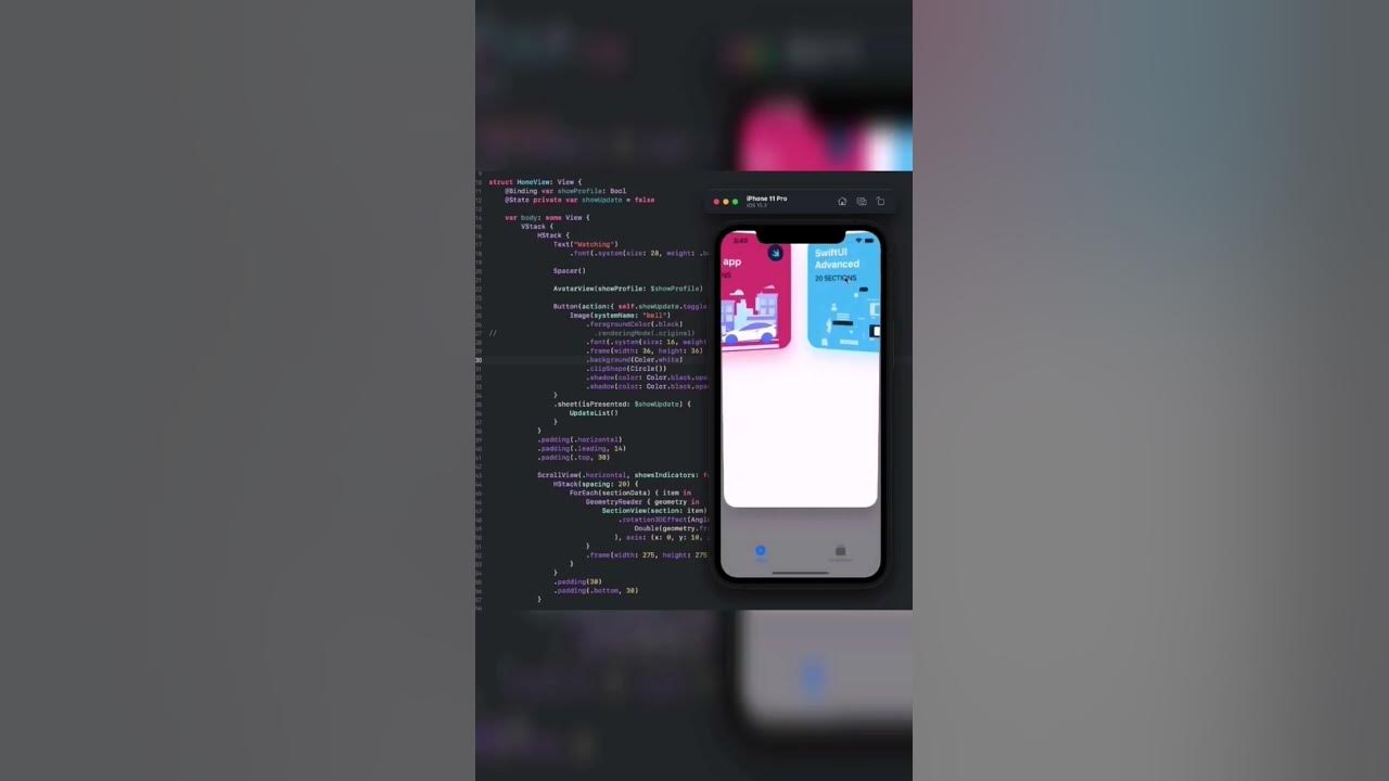 📱 App Progress 💫 Coding Iosapp Swiftui Xcode Hacking Ios Youtube