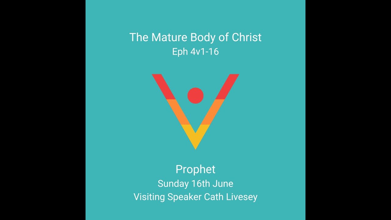 Sunday 16th June 2024 The Mature Body Of Christ - Prophet Part 1 Cath ...