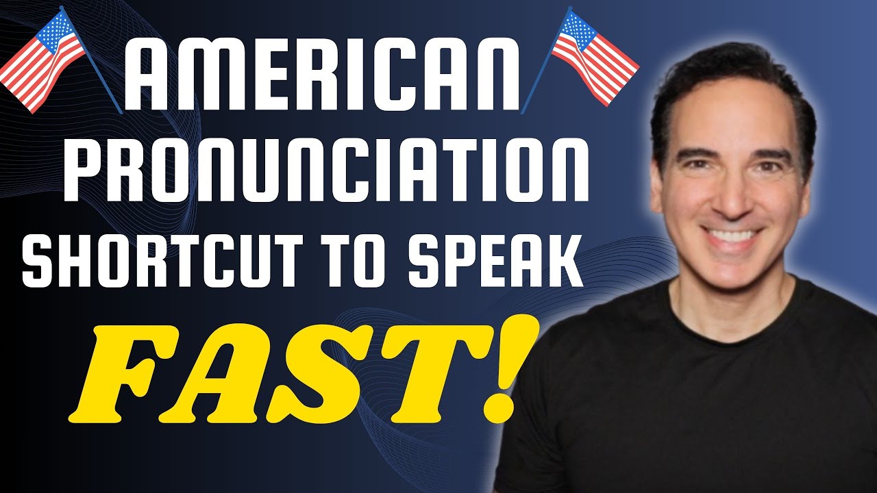 How to sound like a native American speaker FAST! 🇺🇸 : American Accent ...