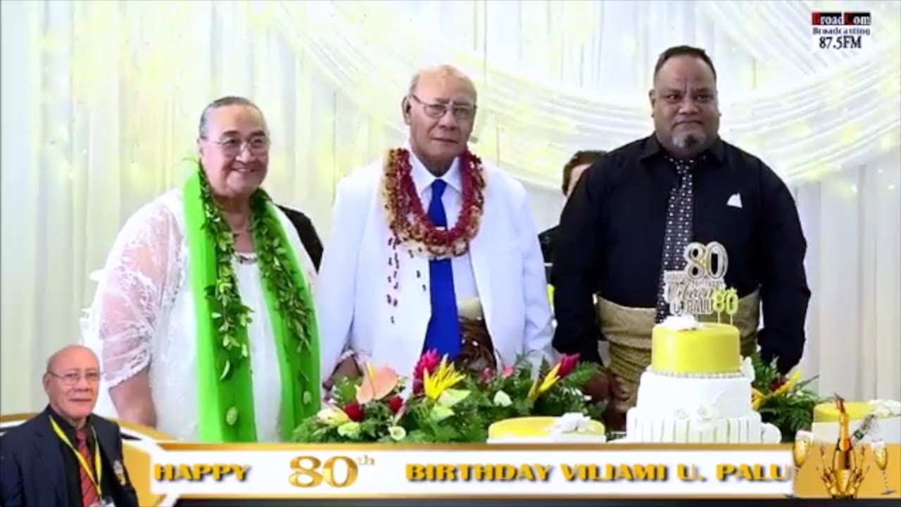 Happy 80th Birthday Thanksgiving Celebration Honouring Beloved Viliami ...