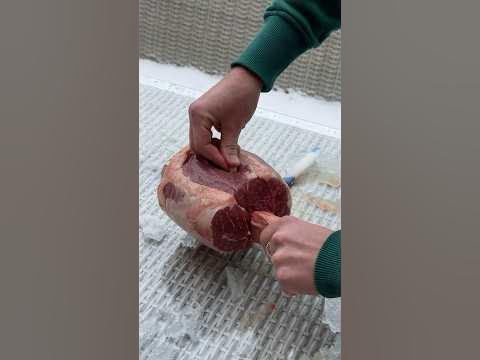 Говяжья голяшка \ Рулька \ Рецепт #рулька #говядина #мираторг #гриль # ...