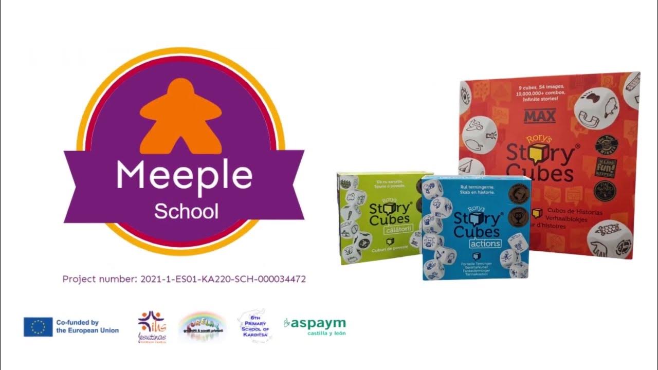 Story cubes (Greek Subtitles) - Meeple School Erasmus Project - YouTube