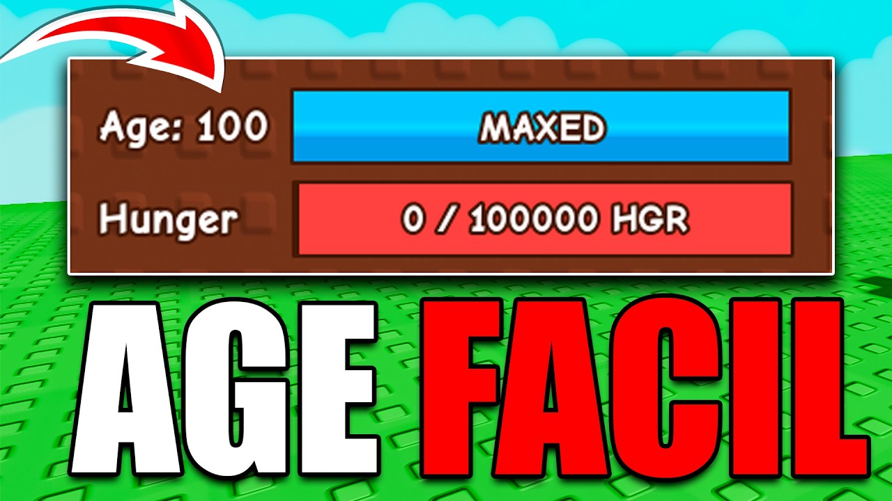 BUG de AGE 100 AFK FACIL no GROW A GARDEN! - YouTube