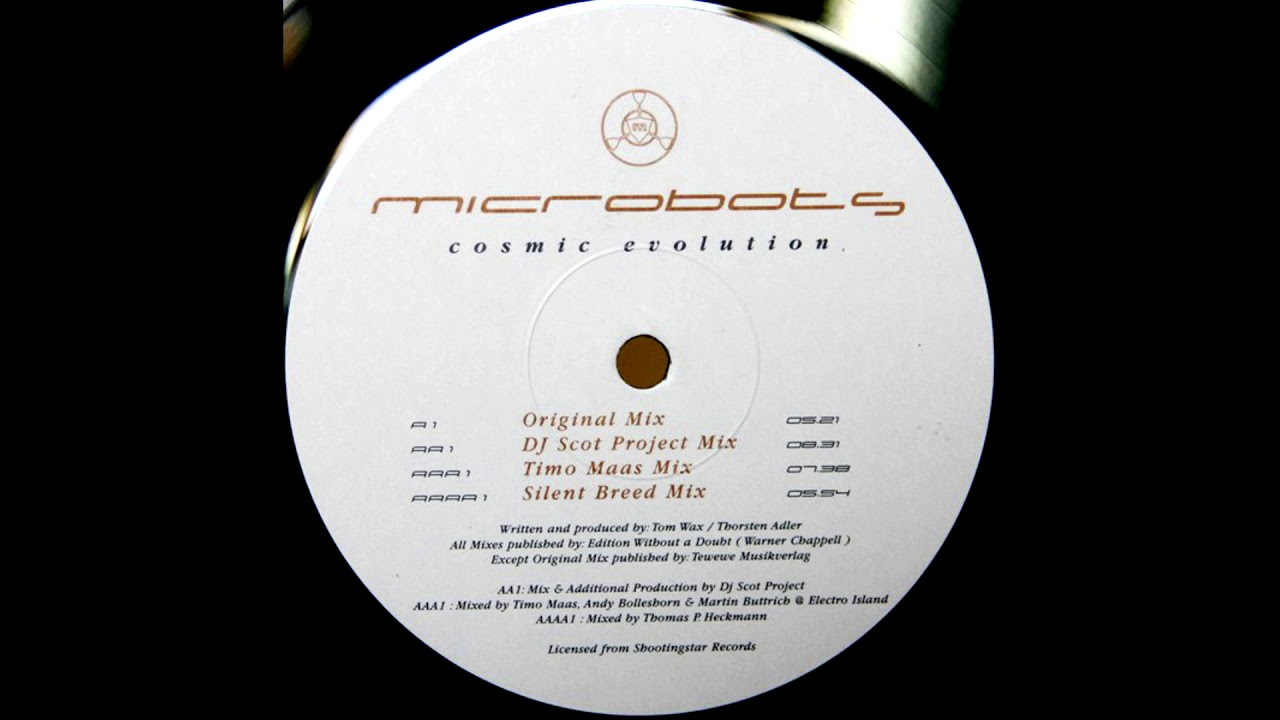 Microbots - Cosmic Evolution (DJ Scot Project Mix) [HQ] - YouTube