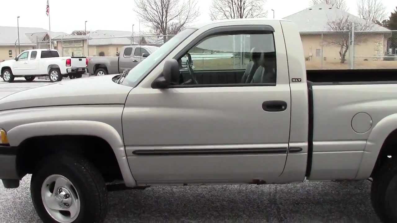 2000 Dodge Ram 1500 Reg Cab SLT 4x4 - YouTube