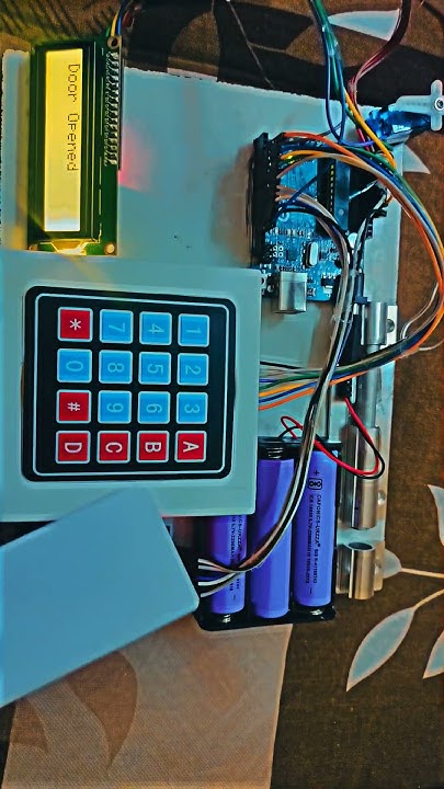 RFID and Keypad Based Door Lock System Using Arduino🔒 #project #arduino #shorts #arduinoboard # ...