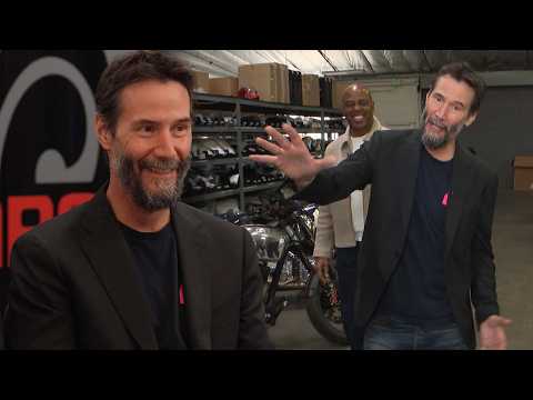 Inside Keanu Reeves' ARCH Motorcycle RACING EMPIRE! (Exclusive)