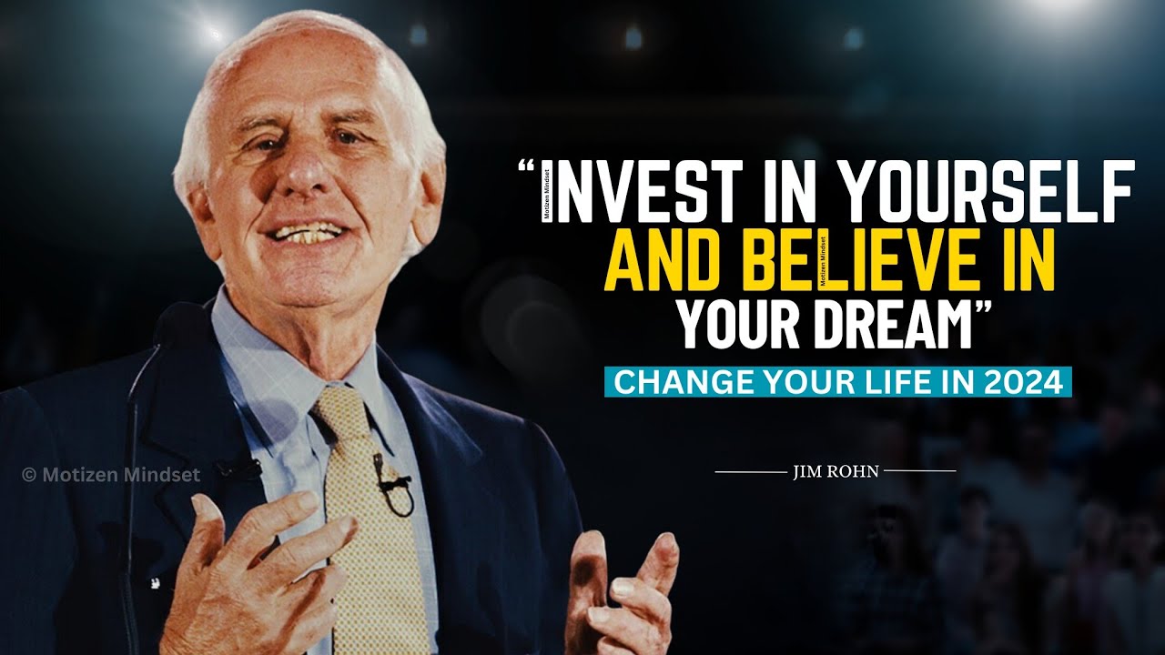 Invest In Yourself | Jim Rohn - Believe In Your dream | jim rohn ...
