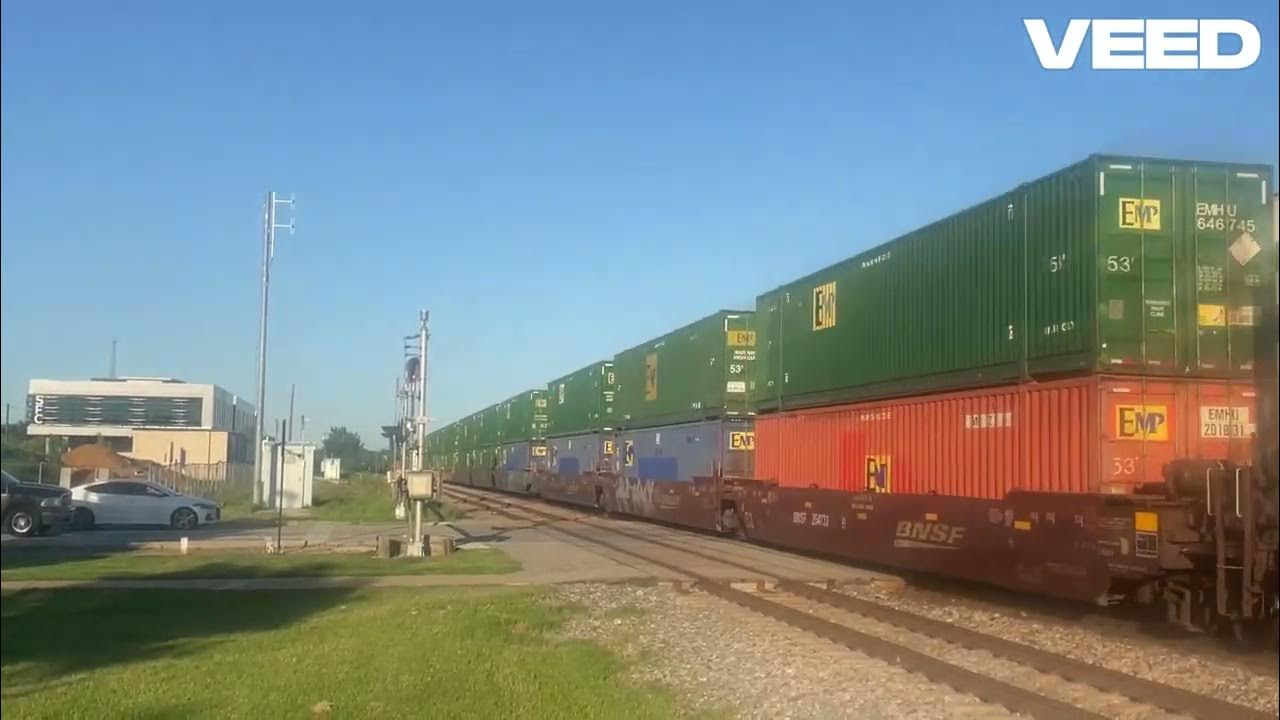 Union Pacific 5268 UP 5387 UP 7730 & UP 7281 Leads UP 6310 ZMQG4 285 - YouTube