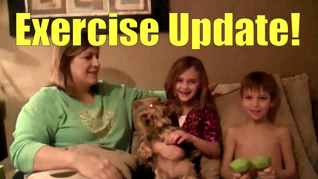 COMEDY HOUR WITH MOM AND KIDS & QUICK EXERCISE UPDATE - YouTube