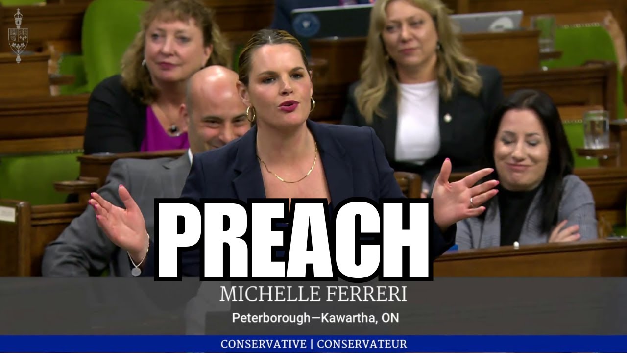 "NDP leader sold his soul for this bill" - Michelle Ferreri Full Speech ...