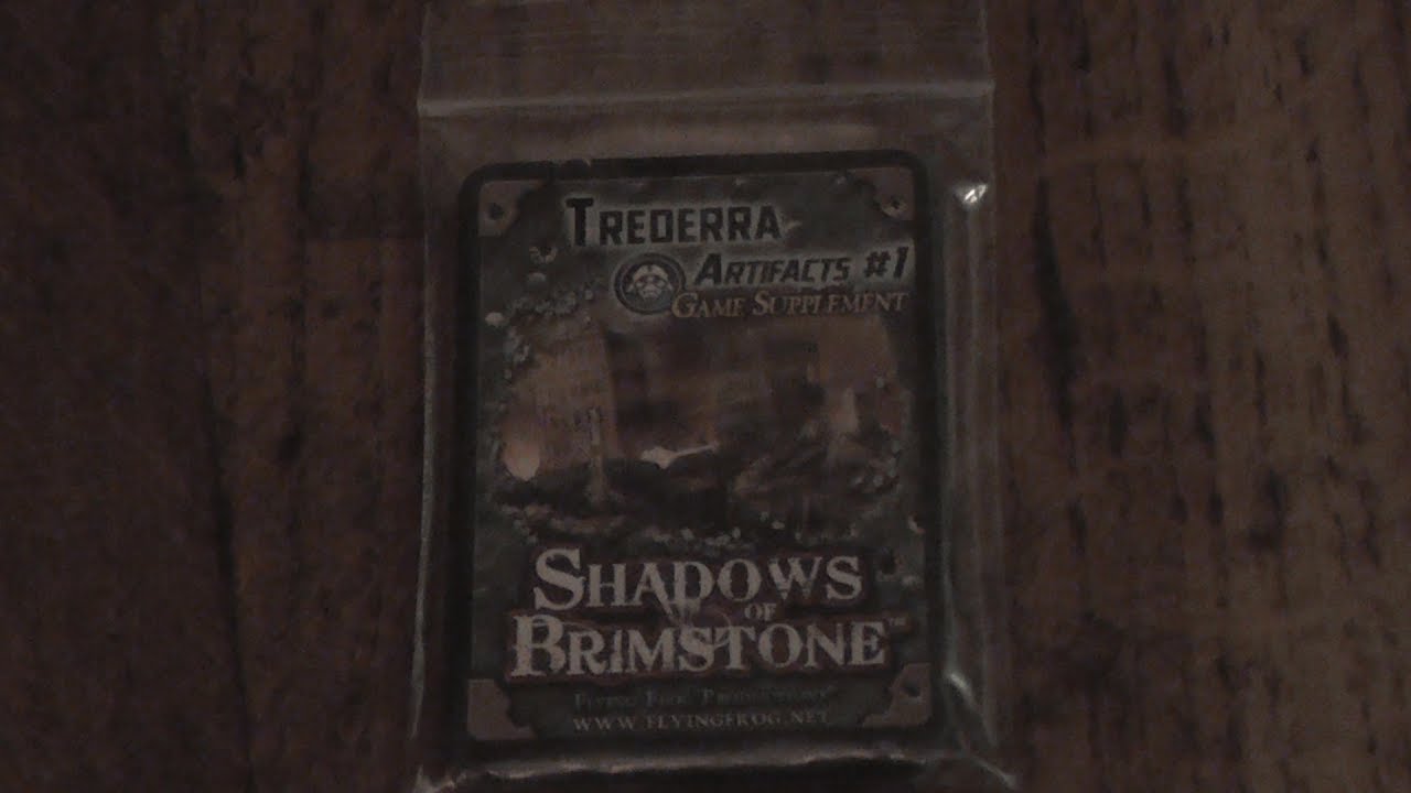 A look at Shadows of Brimstone Trederra Artifacts Supplement - YouTube