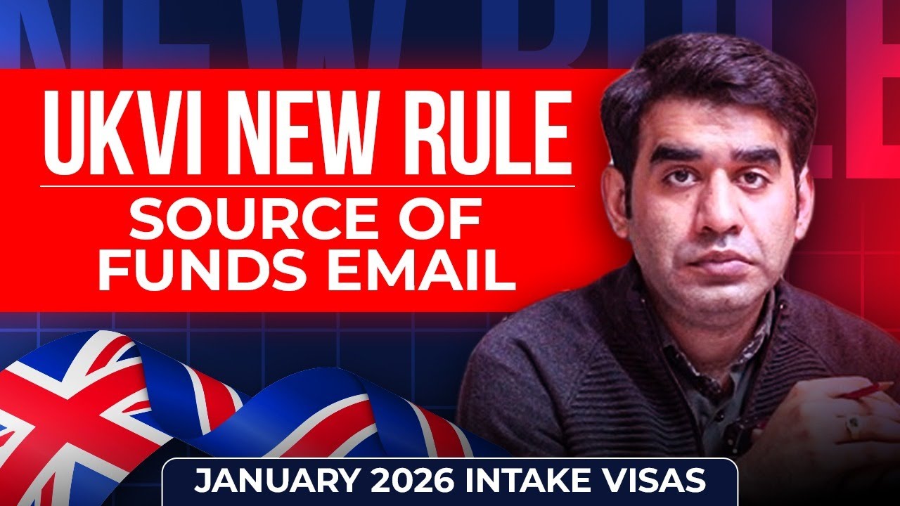 UKVI New Rule for Students | Source of Funds Email | January 2026 ...