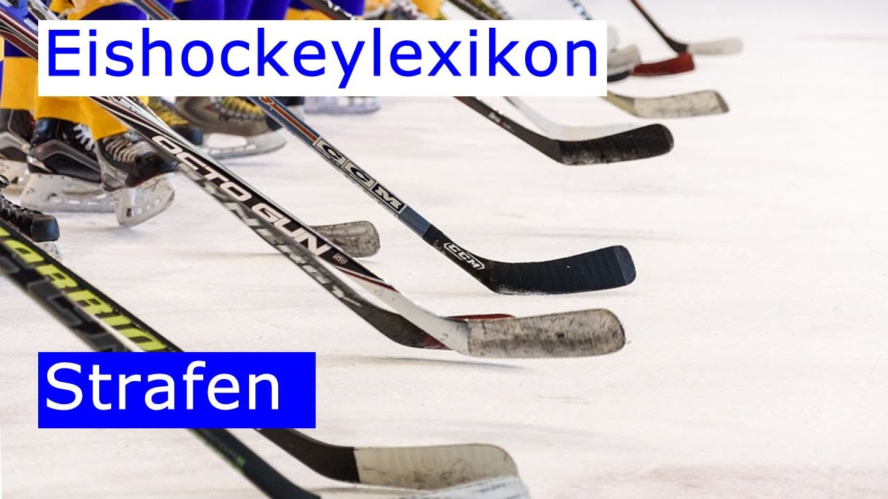 Strafen im Eishockeyspiel und ihre Auswirkungen - YouTube
