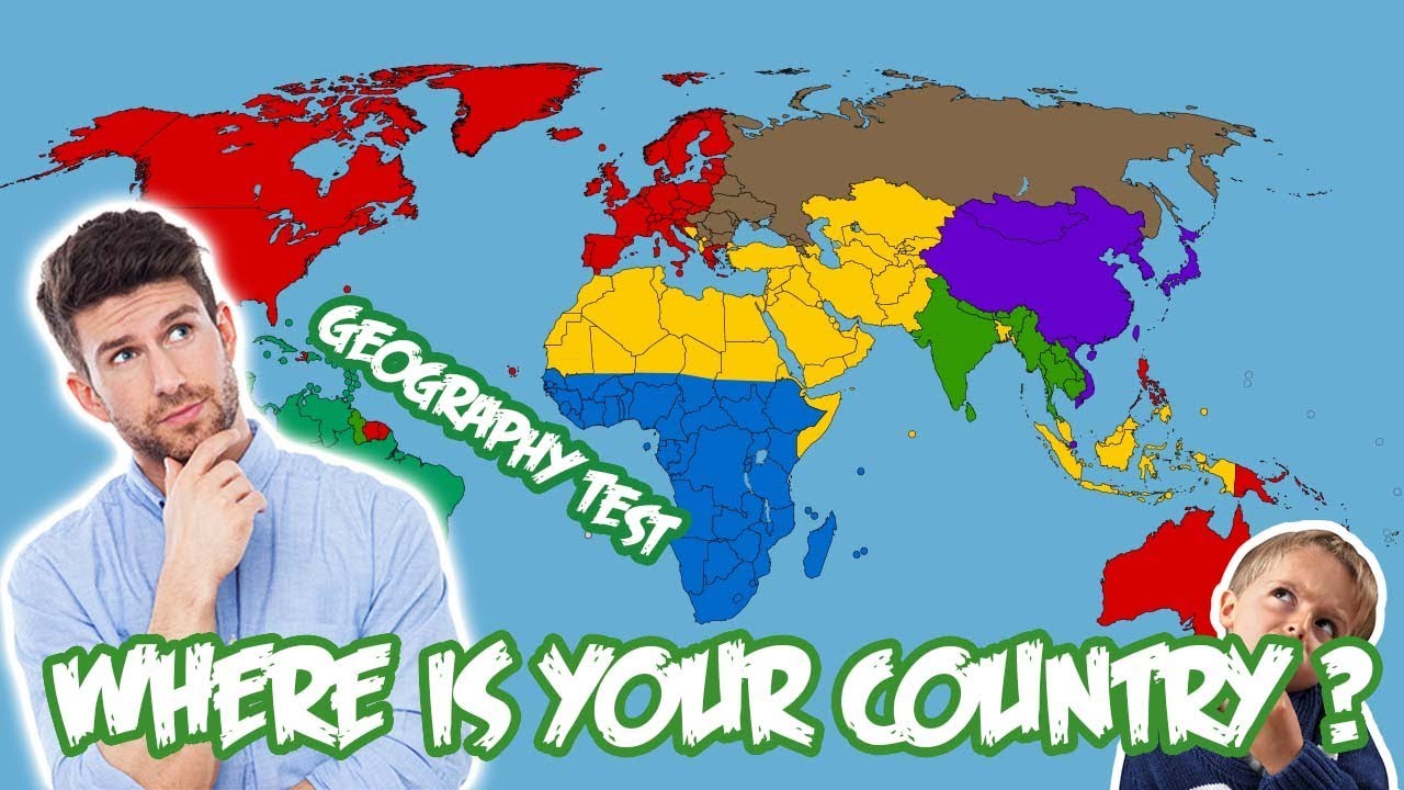 Belajar Geografi Sambil Bermain | Test World Map - YouTube