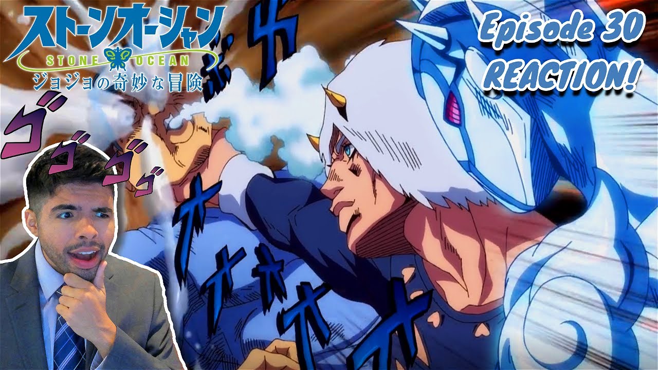 Jojo's Bizarre Adventure | Part 6 Stone Ocean - Episode 30 REACTION ...