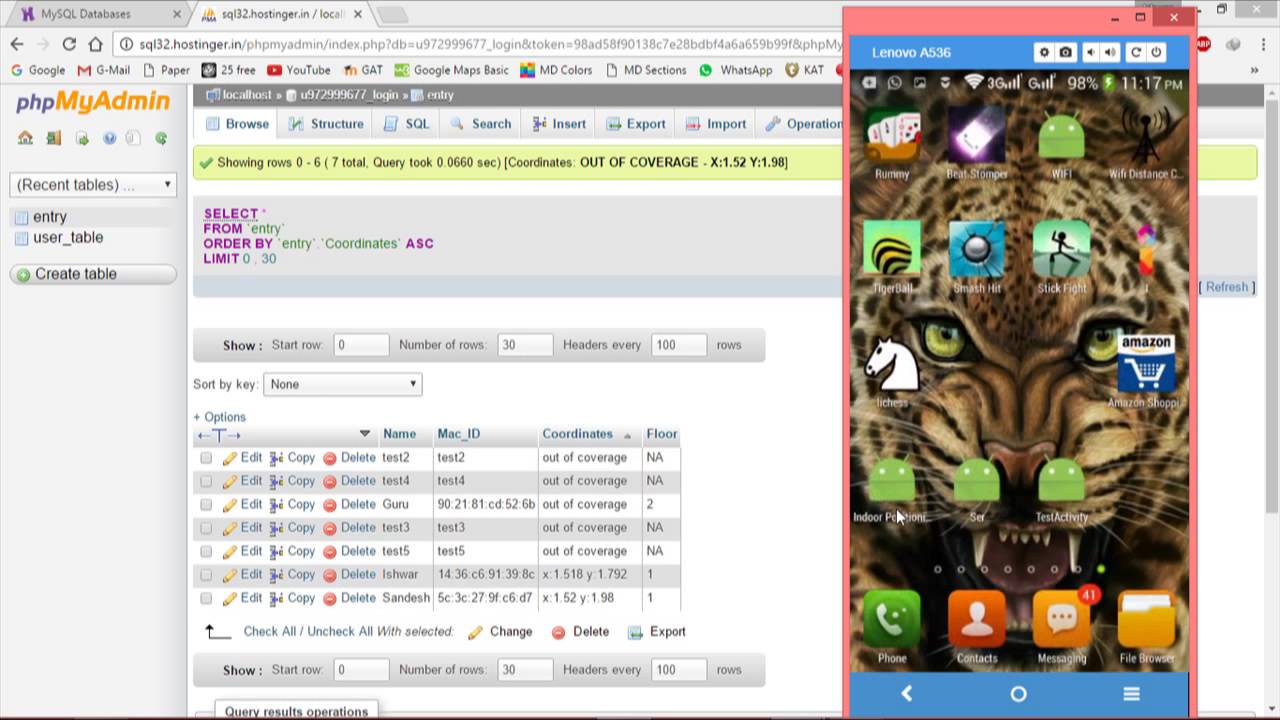 Wifi Triangulation - YouTube