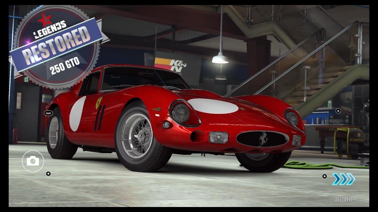 CSR Racing 2 - Ferrari 250 GTO (T2) (Legends Car) - Completely Restored ...