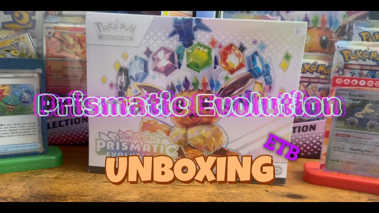 PRISMATIC EVOLUTION ETB OPENING!!! WHAT WILL WE CATCH! - YouTube