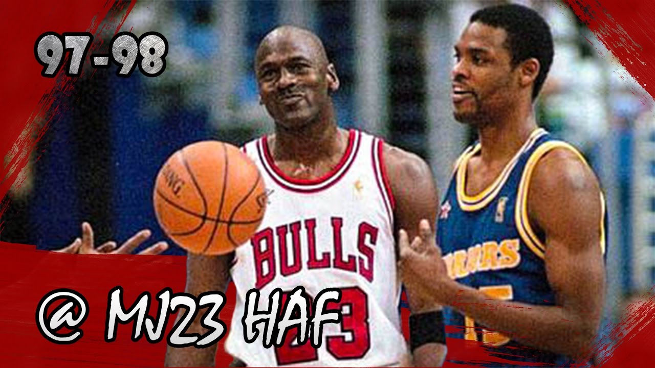 Michael Jordan Highlights vs Warriors (1998.01.10) - 32pts - YouTube
