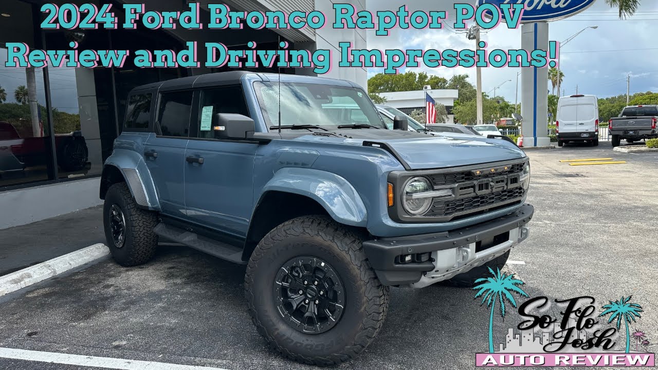 2024 Ford Bronco Raptor POV Review. Is This The Best Off Roader In The ...