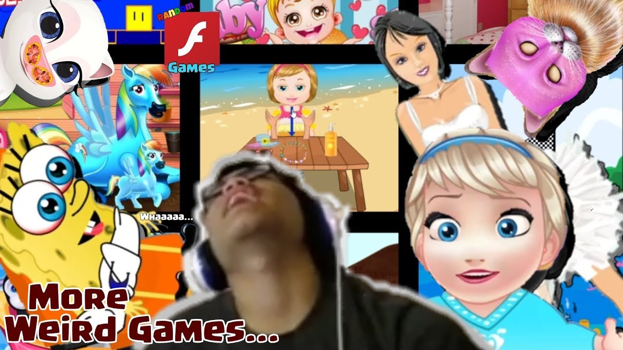 MORE WEIRD GAMES | Random Flash Games | why....just why?... - YouTube