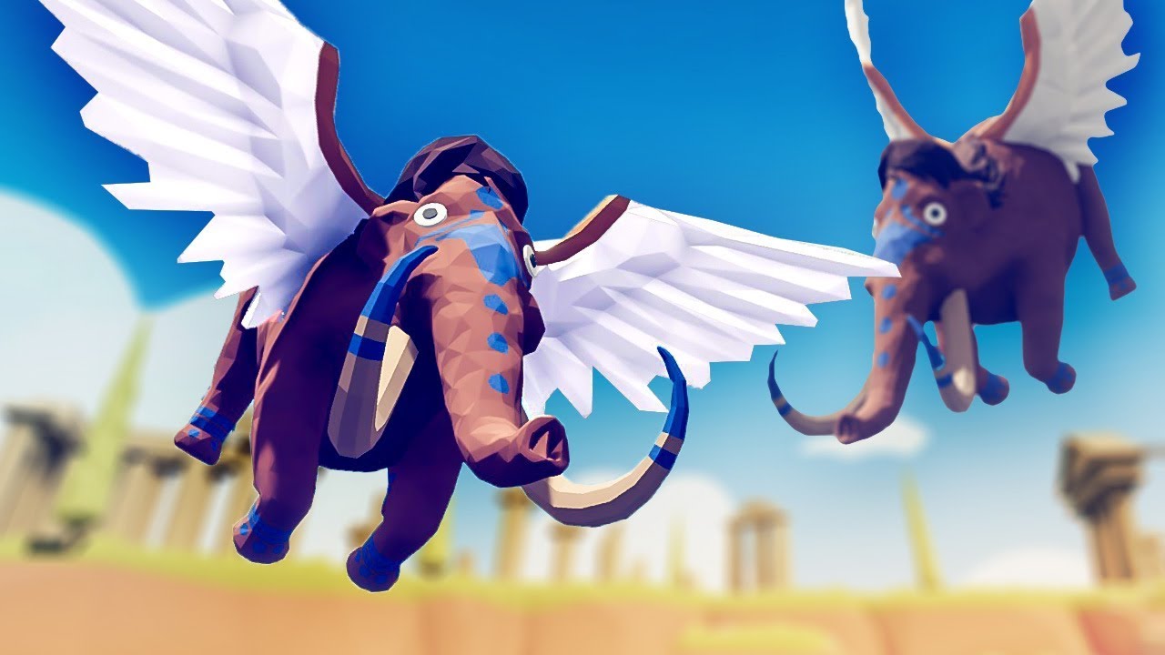 FLYING MAMMOTH IN MODDED TABS - TABS Early Access Release (Totally ...