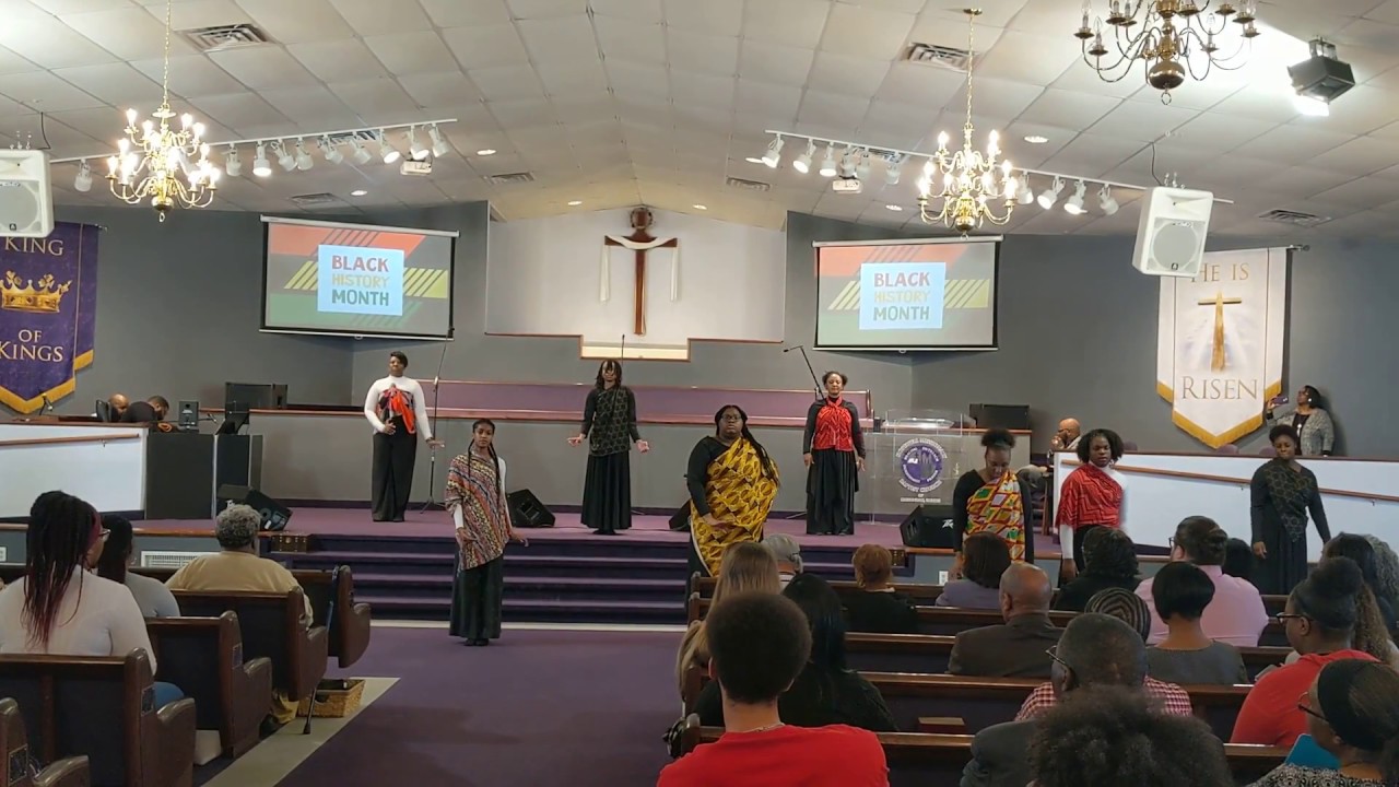 Praise Dance ~ "FOR EVERY MOUNTAIN" praise dance (Black History Month ...