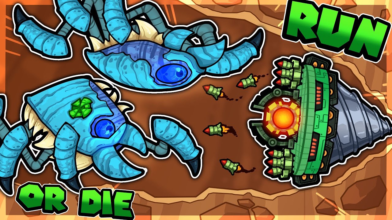 I’m being hunted by giant monsters while mining for ore - YouTube