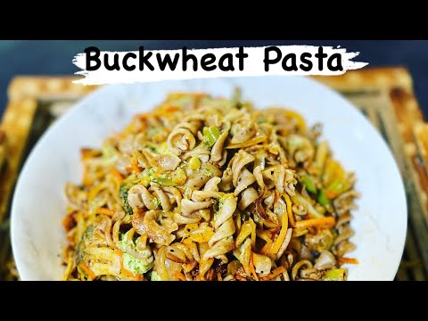 Buckwheat Pasta | Buckwheat Salad | Vegan Pasta - YouTube
