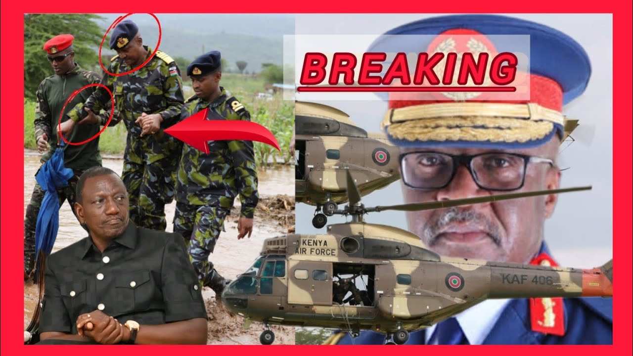 BREAKING! CDF Charles Kahariri CHOPPER RISK Nakuru Bad Weather-KDF ...