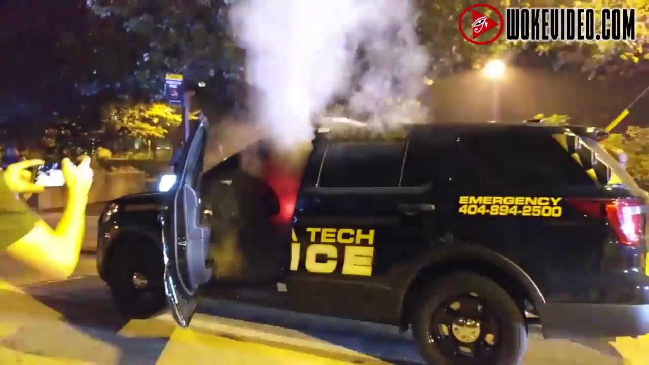 Police Get Violent With Scout Schultz Protesters At Georgia Tech Campus ...