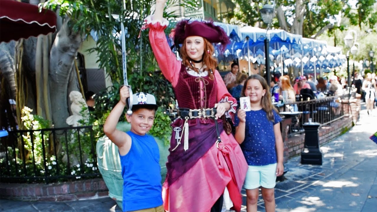 Meet Redd the Pirate in New Orleans Square, Disneyland Park, Disneyland ...