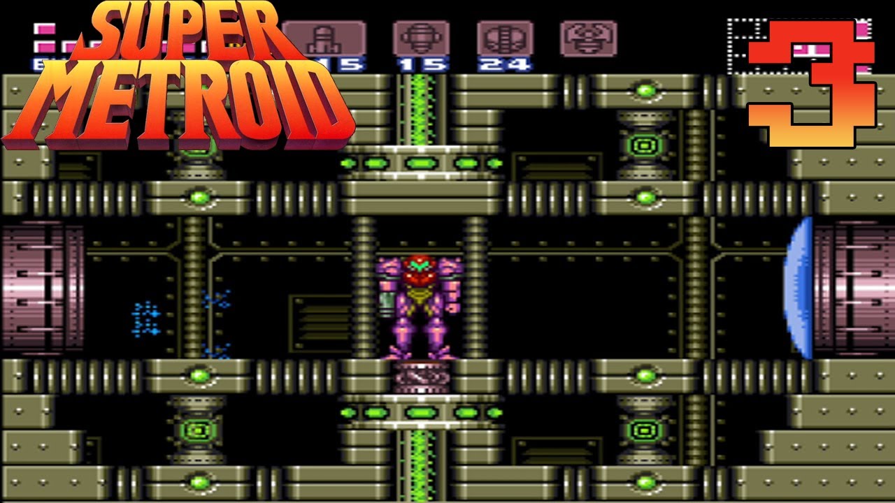 Super Metroid Part 3 - Spooky Finds on Wrecked Ship - YouTube