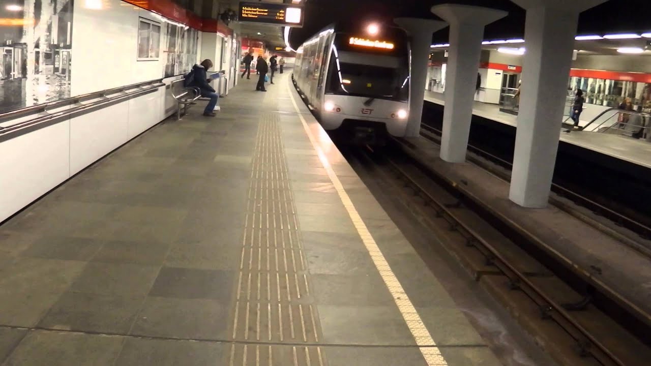 RET SG3 5641 @ Subway Station Beurs - YouTube