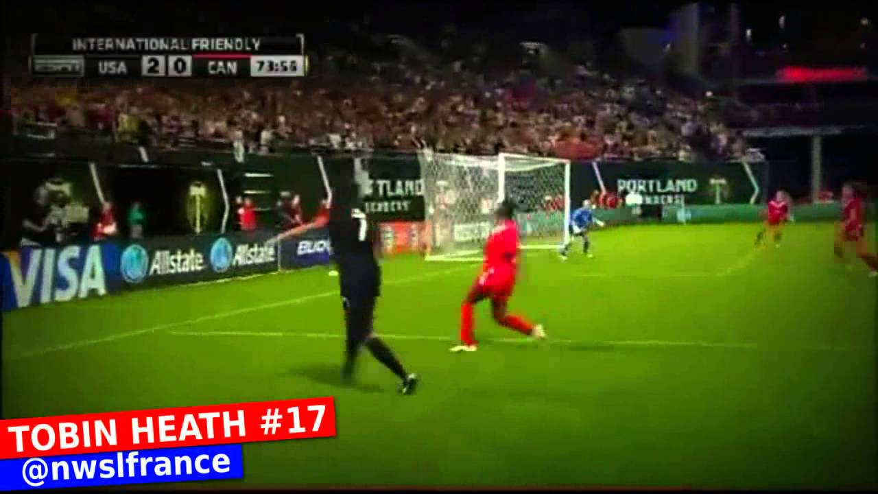 Recrue olympique pour le PSG: Tobin Heath - YouTube