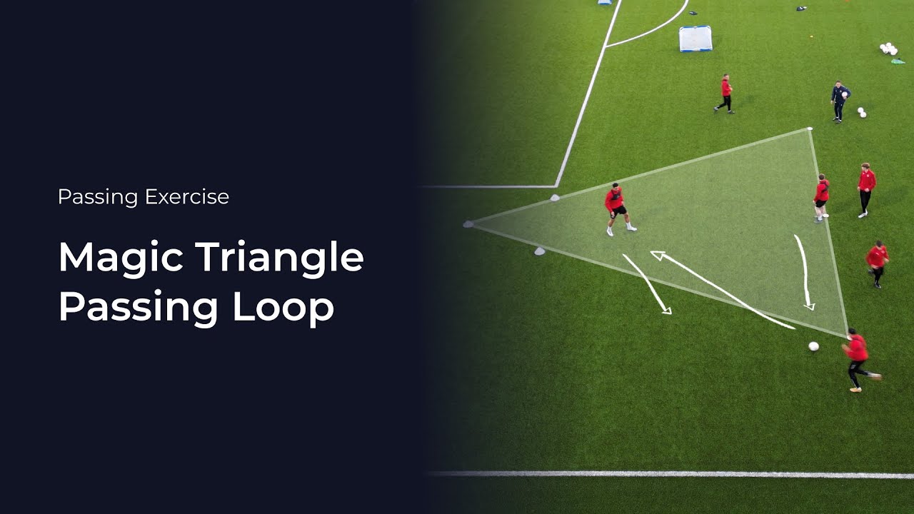 Magic Triangle - Passing Loop | Soccer Coaching Drills - YouTube