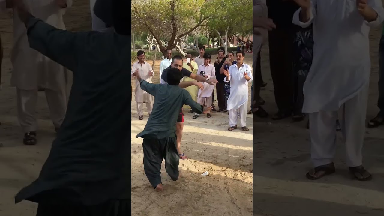 Pathan dance in dubai - YouTube