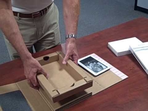 Smart Karton Returnable Tablet / E Reader Pack. - YouTube