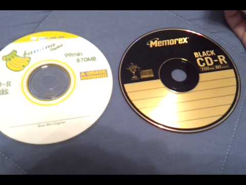 99 min 870MB CD-R discs - YouTube