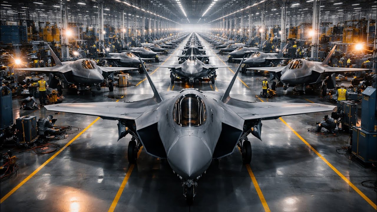 Inside the F-35 Factory: How the Army's $80M Stealth Fighter is Made ...