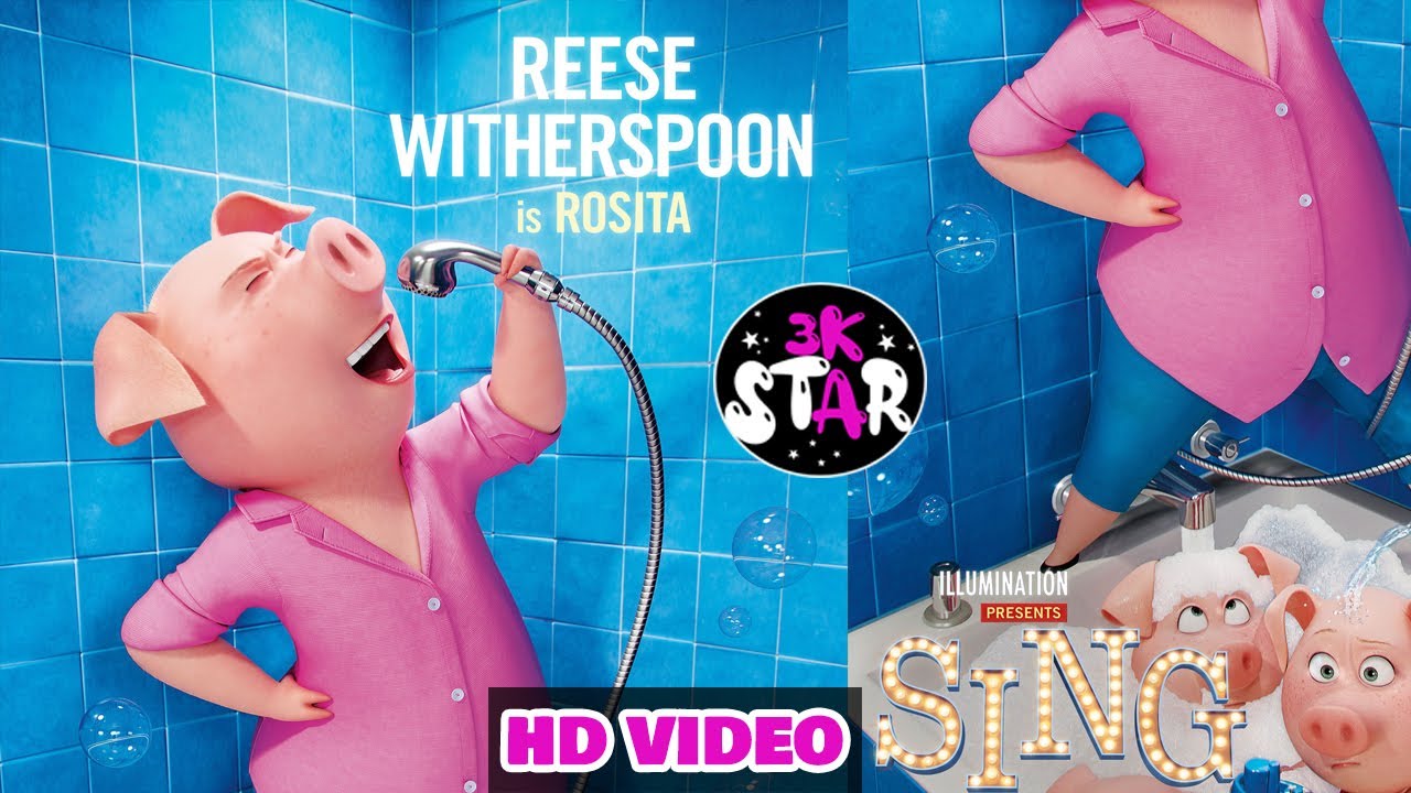 SING 2 (2021) Movie Clips : music show : COMDEY " ANIMAL SINGING SHOW ...