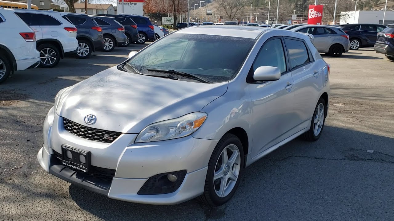 2009 Toyota Matrix XRS | PRJ9540B | Kelowna Toyota - YouTube