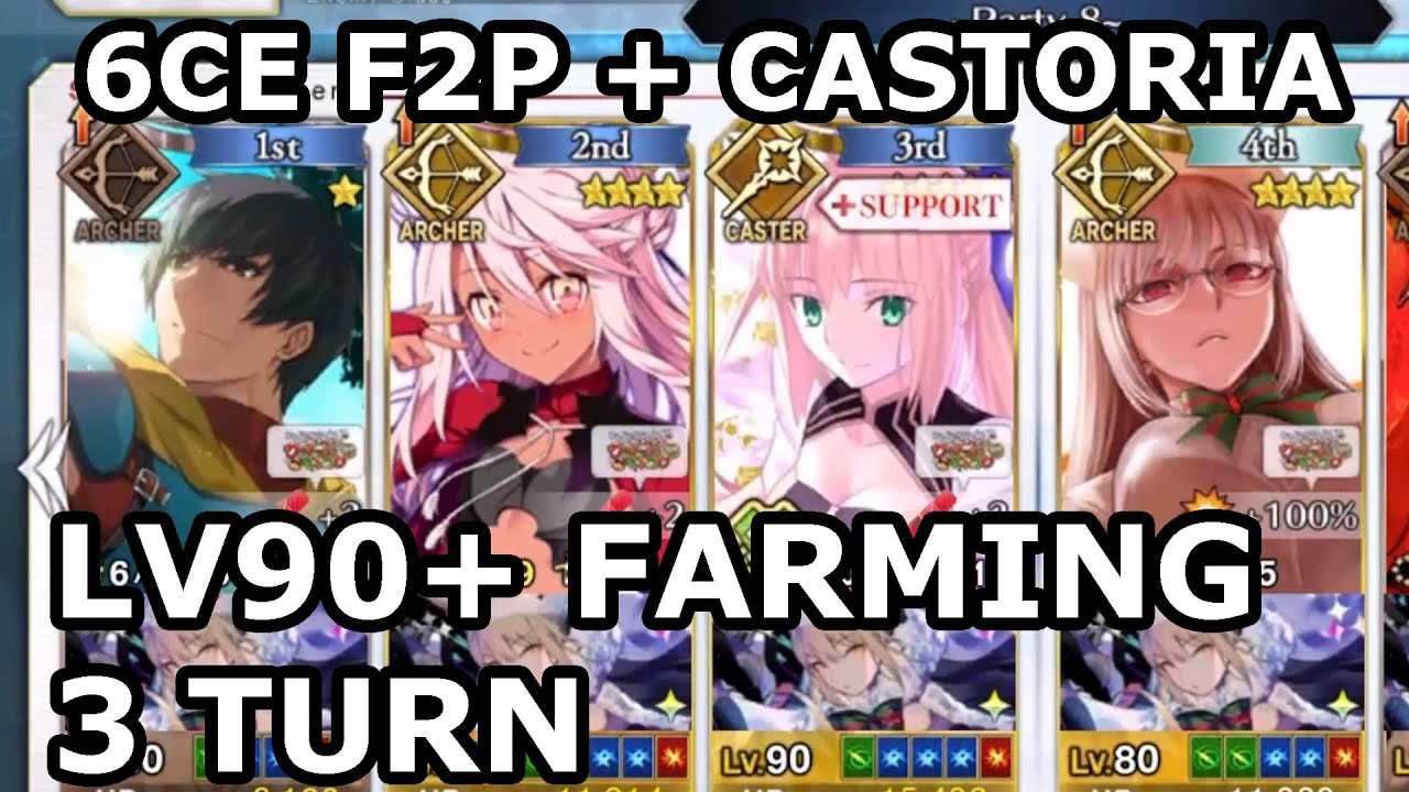 [F2P + Support Castoria] Christmas 2021 Re-Run Platinum Tag Lv90+ 3 ...
