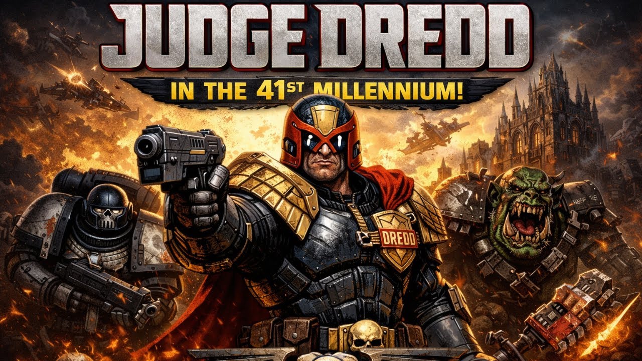 What If Judge Dredd Entered Warhammer 40K - YouTube