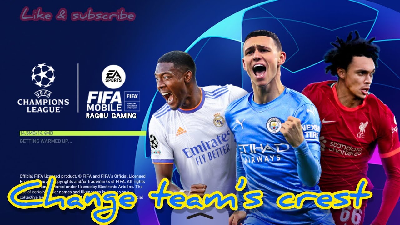 How to change Team’s Crest in Fifa Mobile 22 - YouTube