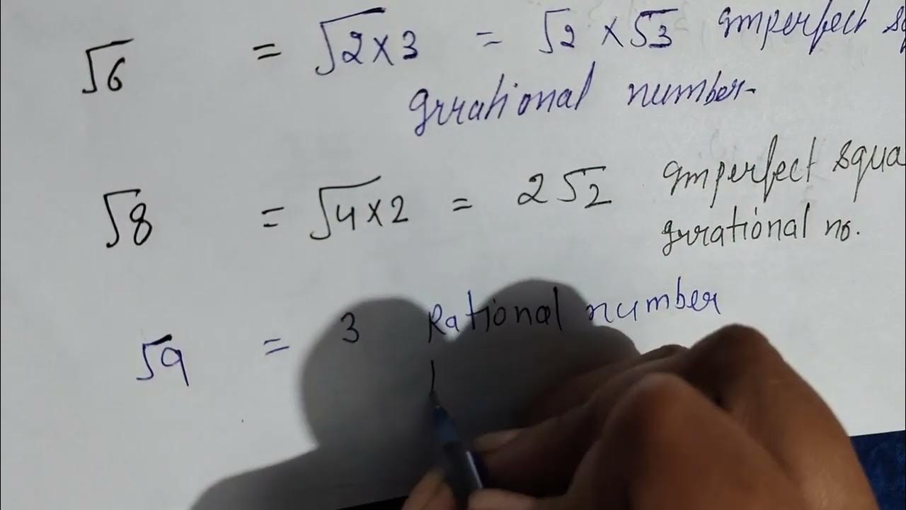 Number System,irrational Number, Examples Of Irrational Number