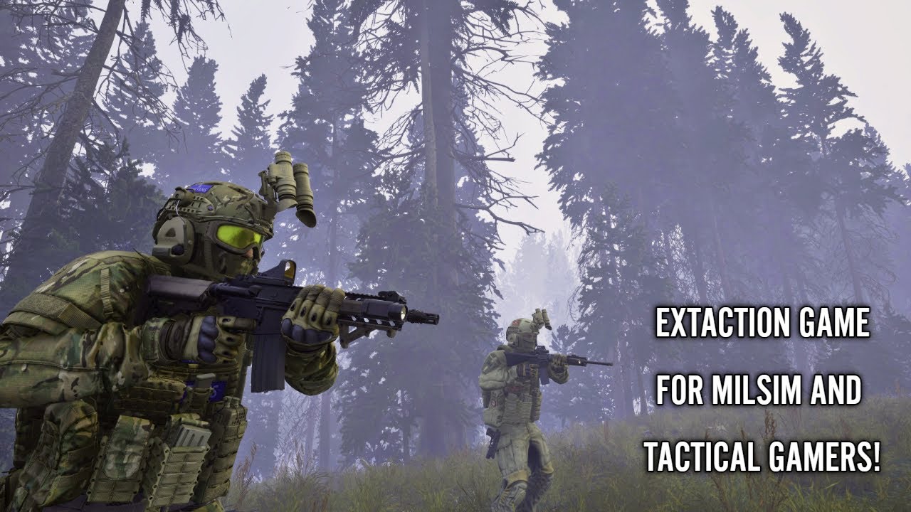 FIRST EXTRACTION GAME FOR MILSIM COMMUNITY! Exfil gameplay - YouTube
